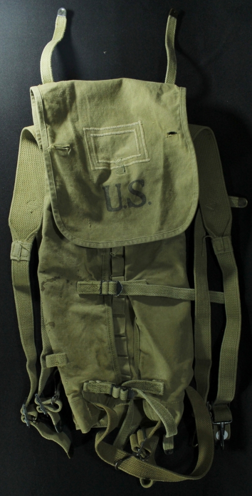 Original WWII United States Army M1928 Infantry Combat Haversack Pack ...