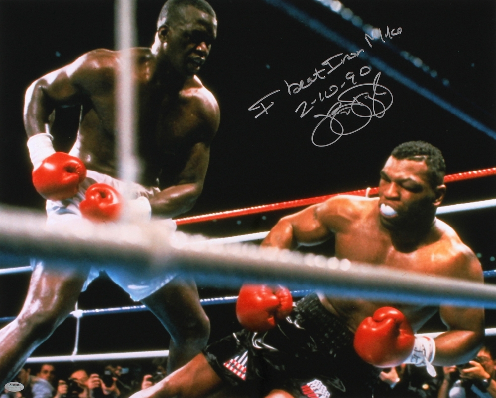 Buster Douglas vs. Mike Tyson | Mike tyson, 8x10 photo, Tyson